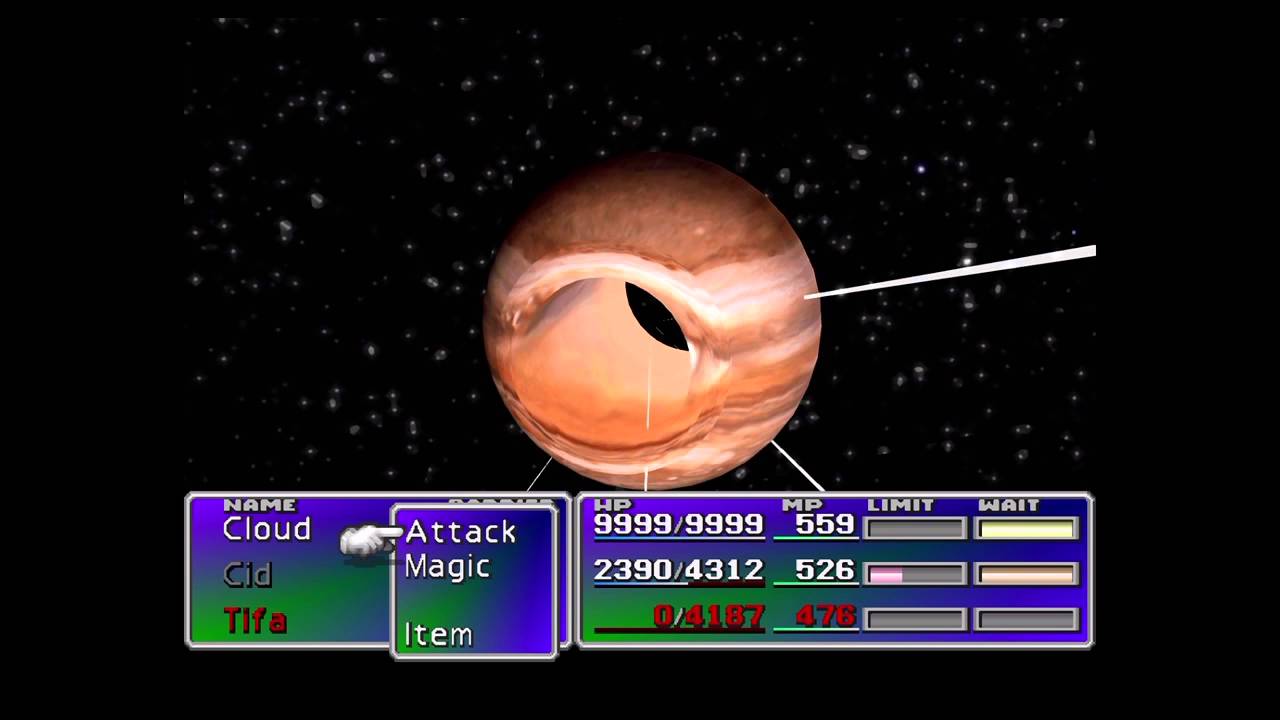 FINAL FANTASY VII Sephiroth SUPERNOVA ULTIMATE EPICNESS!! :3 - YouTube