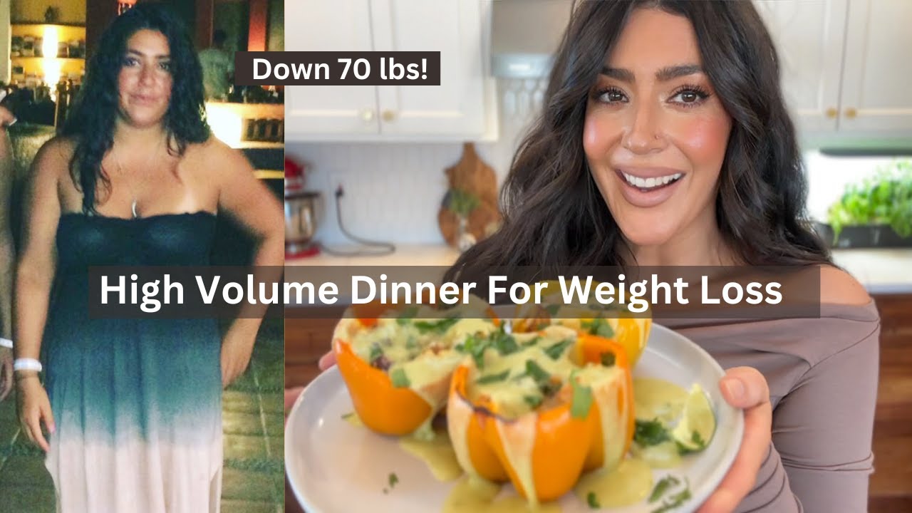 Easy Weight Loss Dinner For Volume Eaters...Plant Based / Low Calorie ...