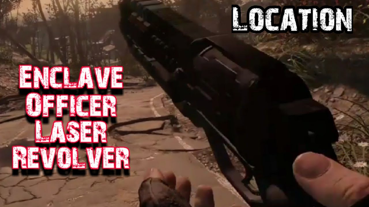 Enclave Officer Laser Revolver - Fallout 4 mods - YouTube