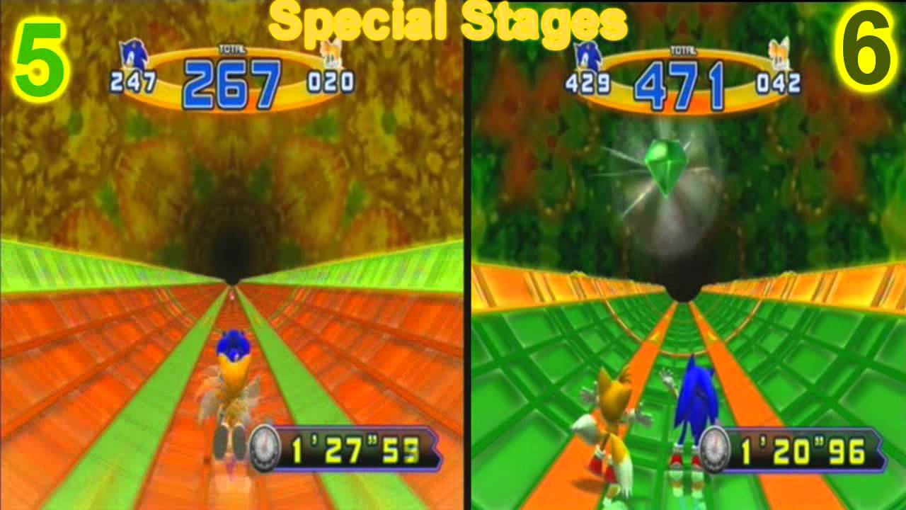 Sonic The Hedgehog 4 ~ EP '2' 'Special Stages' ~ Gameplay - YouTube