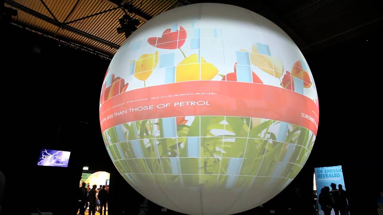 Shell Future Energy - Globe Installation - YouTube