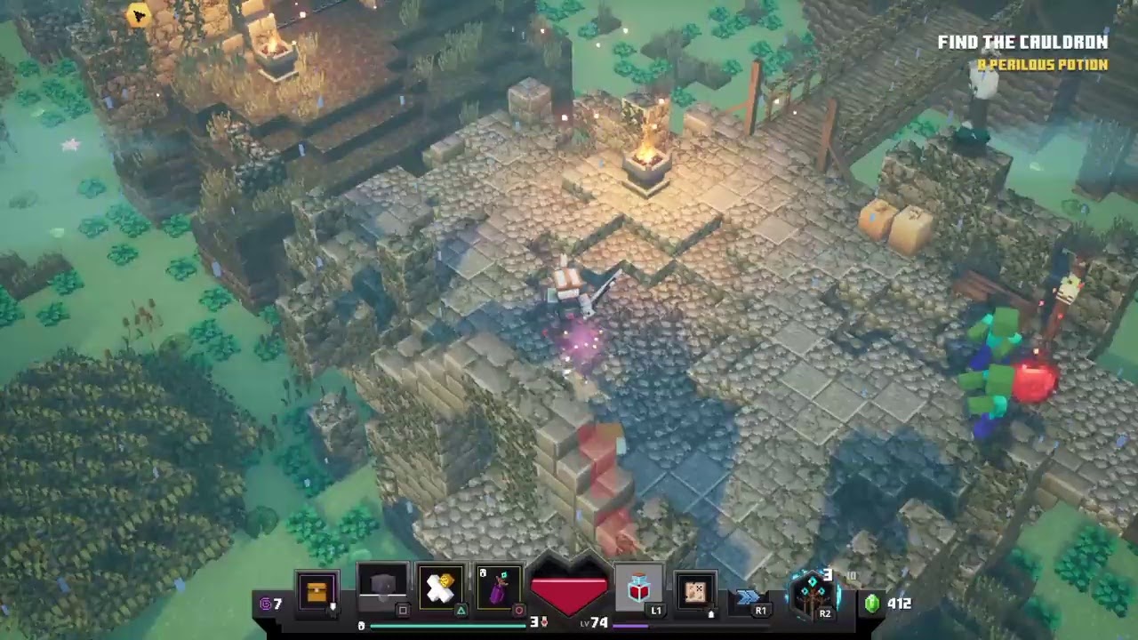 New Minecraft dungeon apocalypse mode *Hard* - YouTube