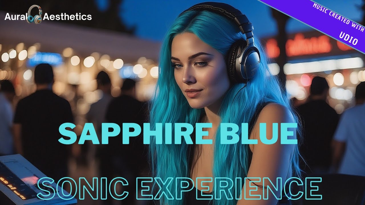 Sapphire 💎BLUE💎 reigns SUPREME [ AI GENERATED DJ VISUALS ] - YouTube