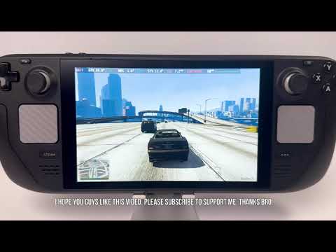 STEAM DECK GTA 5 60fps Best Settings High Graphics - YouTube