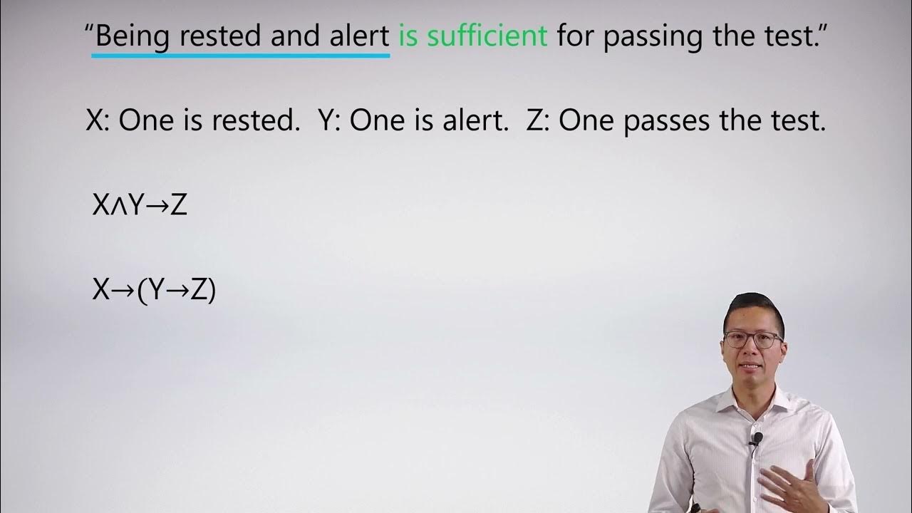 Lecture: Unit 3 Lecture 4 Logical Equivalencies and Symbolization Strategies - YouTube