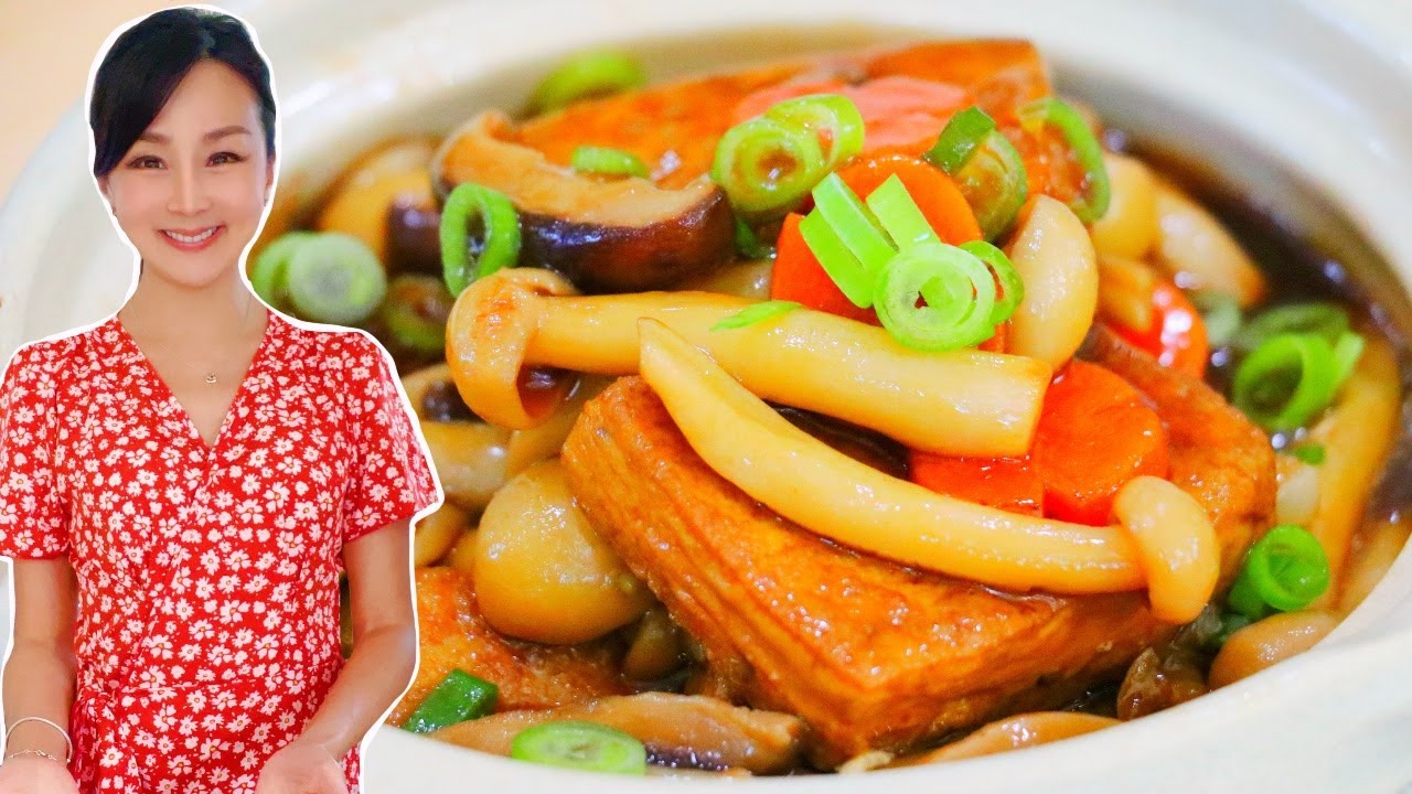The Only Tofu and Mushrooms Clay Pot Recipe You’ll Ever Need - YouTube