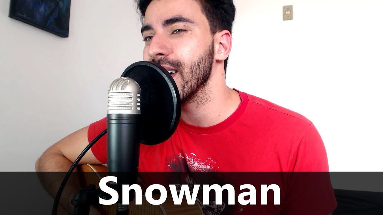 Acoustic Snowman - Sia cover by KXavier - YouTube