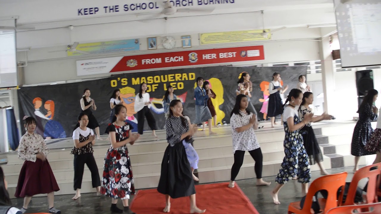 Performance During Convent Leo Club Installation 2017 - YouTube