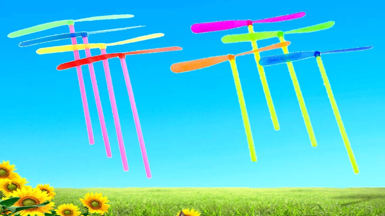 How to make DIY flying helicopter fan | Firki - YouTube