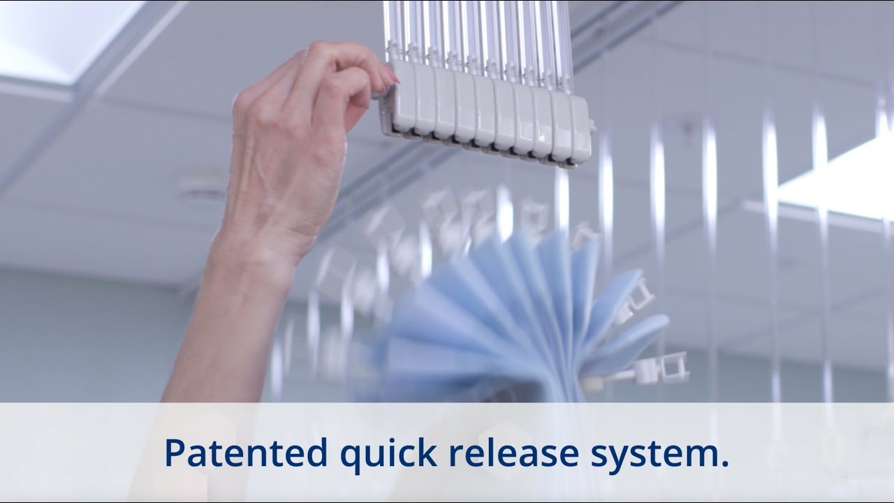 How to Change a Rapid Refresh Privacy Curtain - YouTube