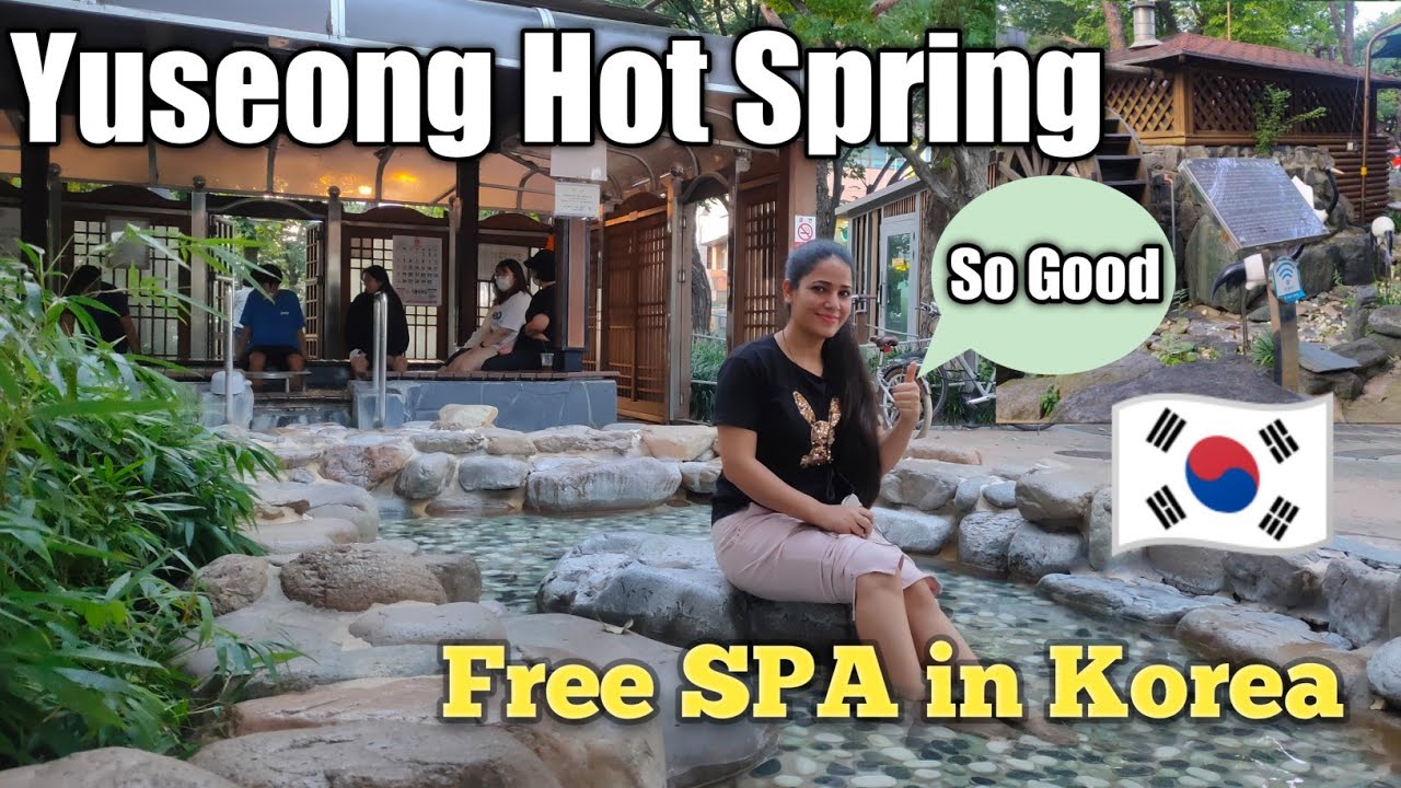 Korea Vlog | Yuseong Hot Spring Daejeon | Spa | #southkorea # ...