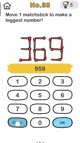 Match stick game #games #mindtestgame #puzzle - YouTube