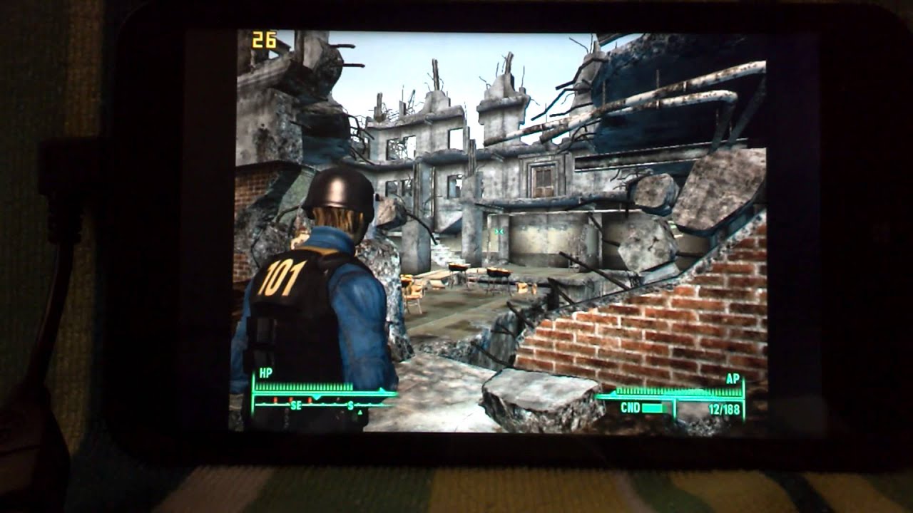 HP Stream 7 Gaming - Fallout 3 - YouTube