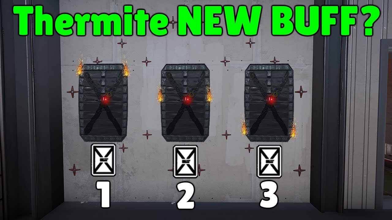 Thermite Have THREE Breach Charges Now! - Rainbow Six Siege - YouTube