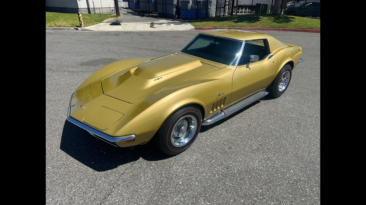 1969 Riverside Gold Corvette L88 Coupe - YouTube