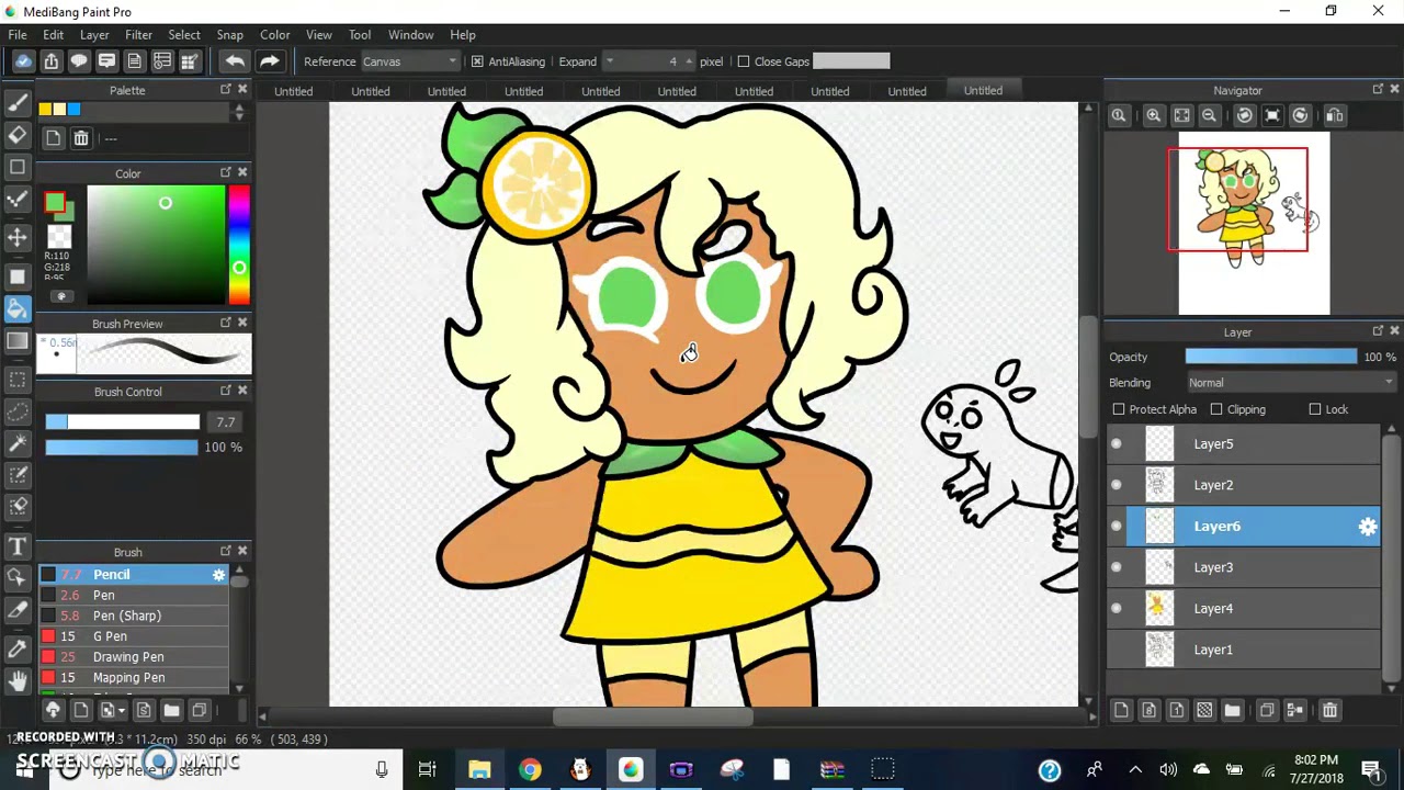 Making a Cookiesona (Cookie Run oc speedpaint) - YouTube