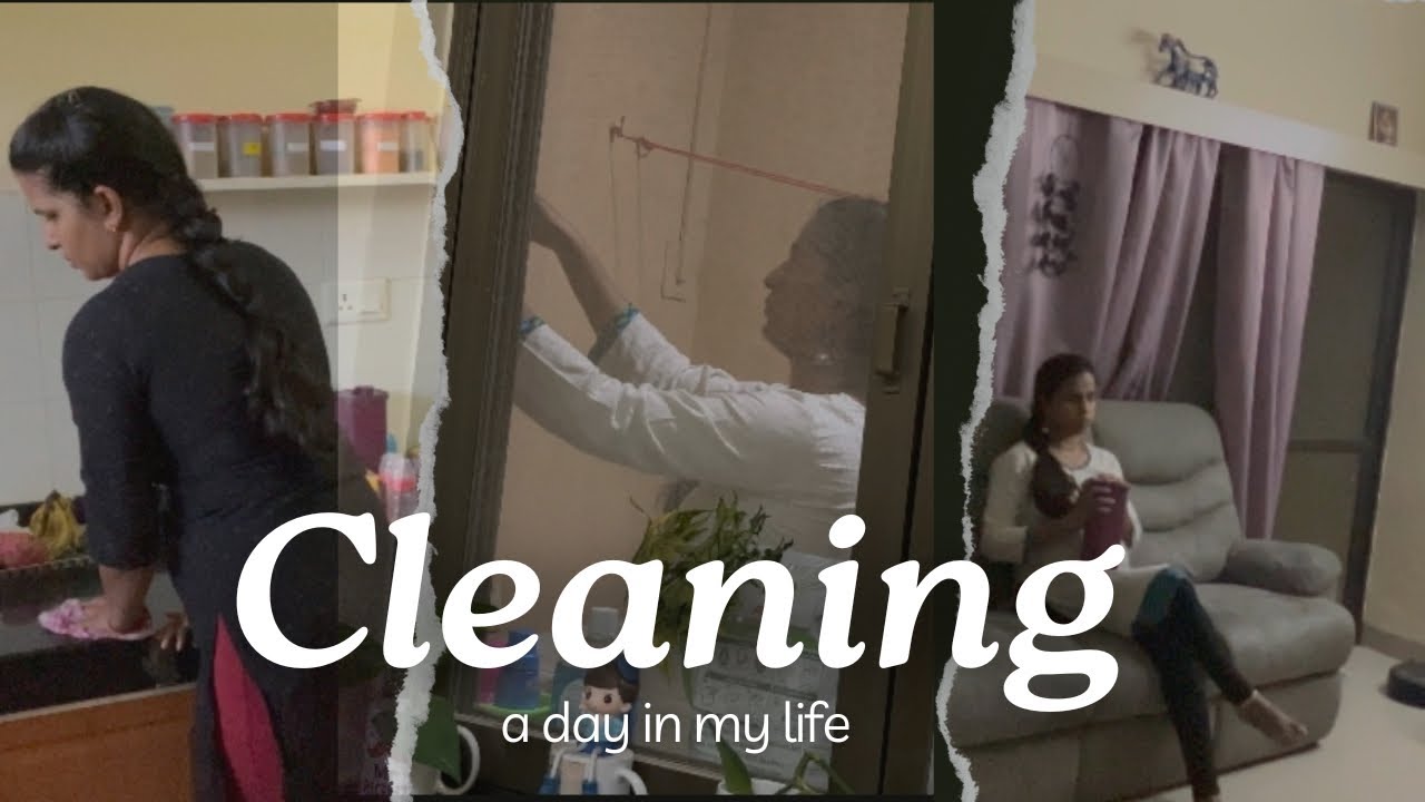 Vlog:30//CLEANING A DAY IN MY LIFE /cleaning / vamsipriya - YouTube