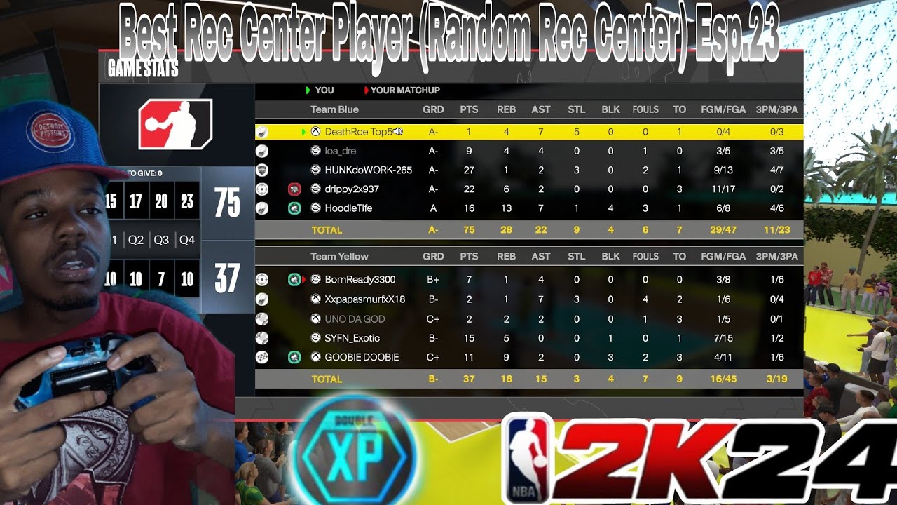 NBA 2K24 - I BROUGHT OUT MY PG FOR SEASON 2 (BEST REC CENTER PLAYER ...