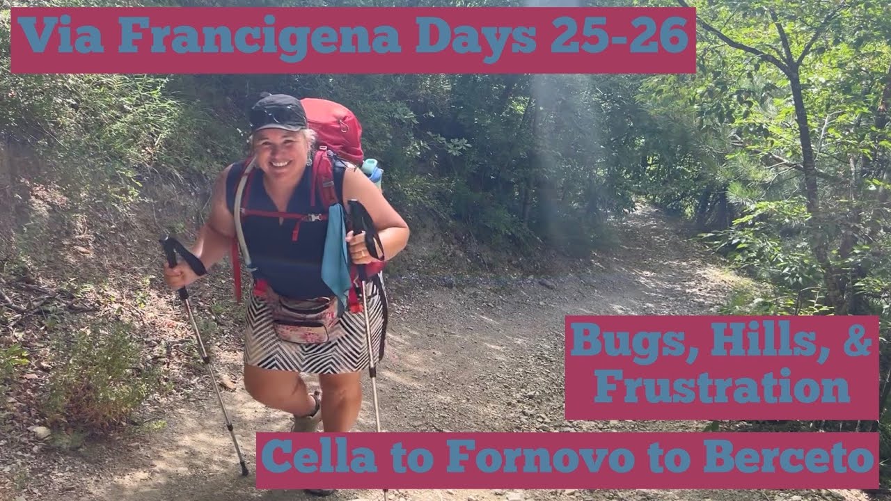 Via Francigena | Cella to Fornovo to Berceto | Pilgrimage to Rome - YouTube