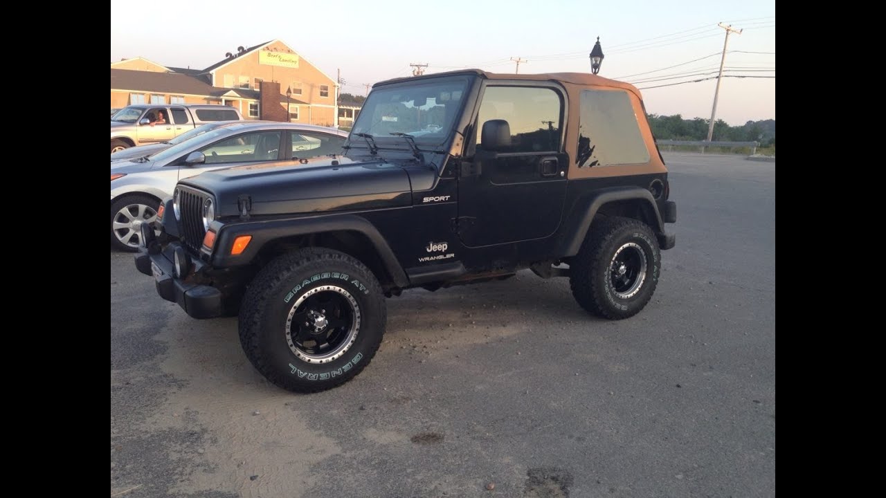 Jeep TJ overview - for new and old owners 2003 TJ Sport - YouTube