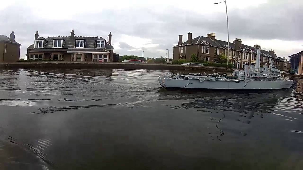 HMS Intrepid 1/96 scale - YouTube