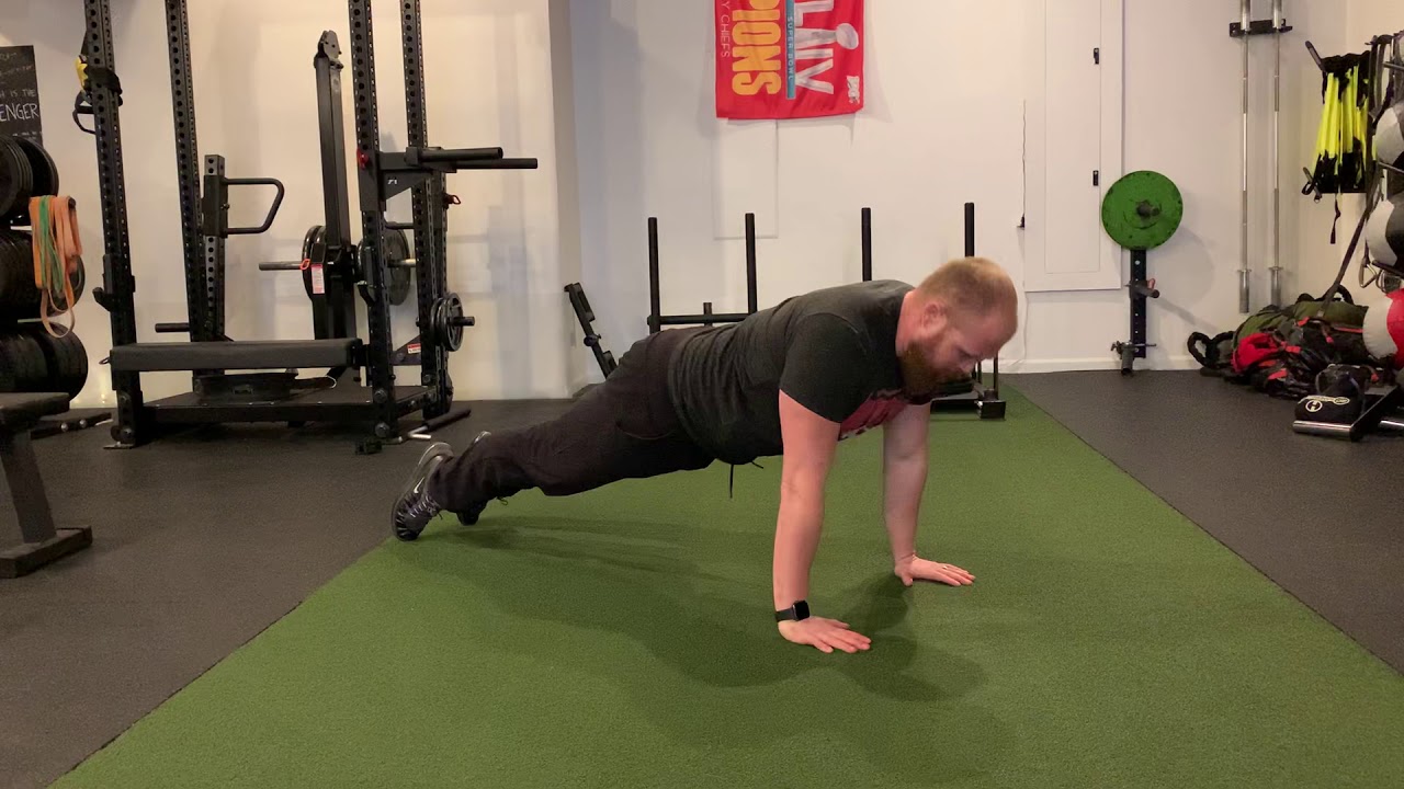 Hinge Pushup - Tailored Strength - YouTube