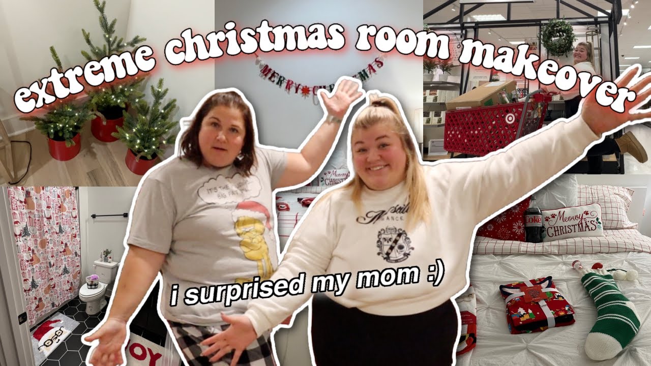 giving my moms room an EXTREME xmas makeover *tis the season beaches ...