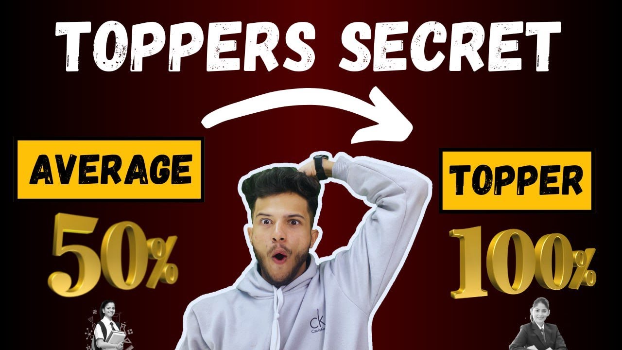 Topper's 5 Secret for Class 10 ||Topper's Daily routine for Board ...