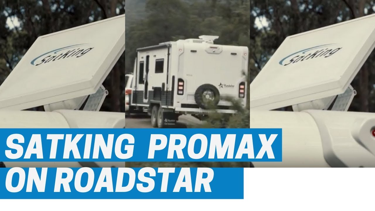 Satking Promax on Roadstar | Tv Satellite Dish - YouTube
