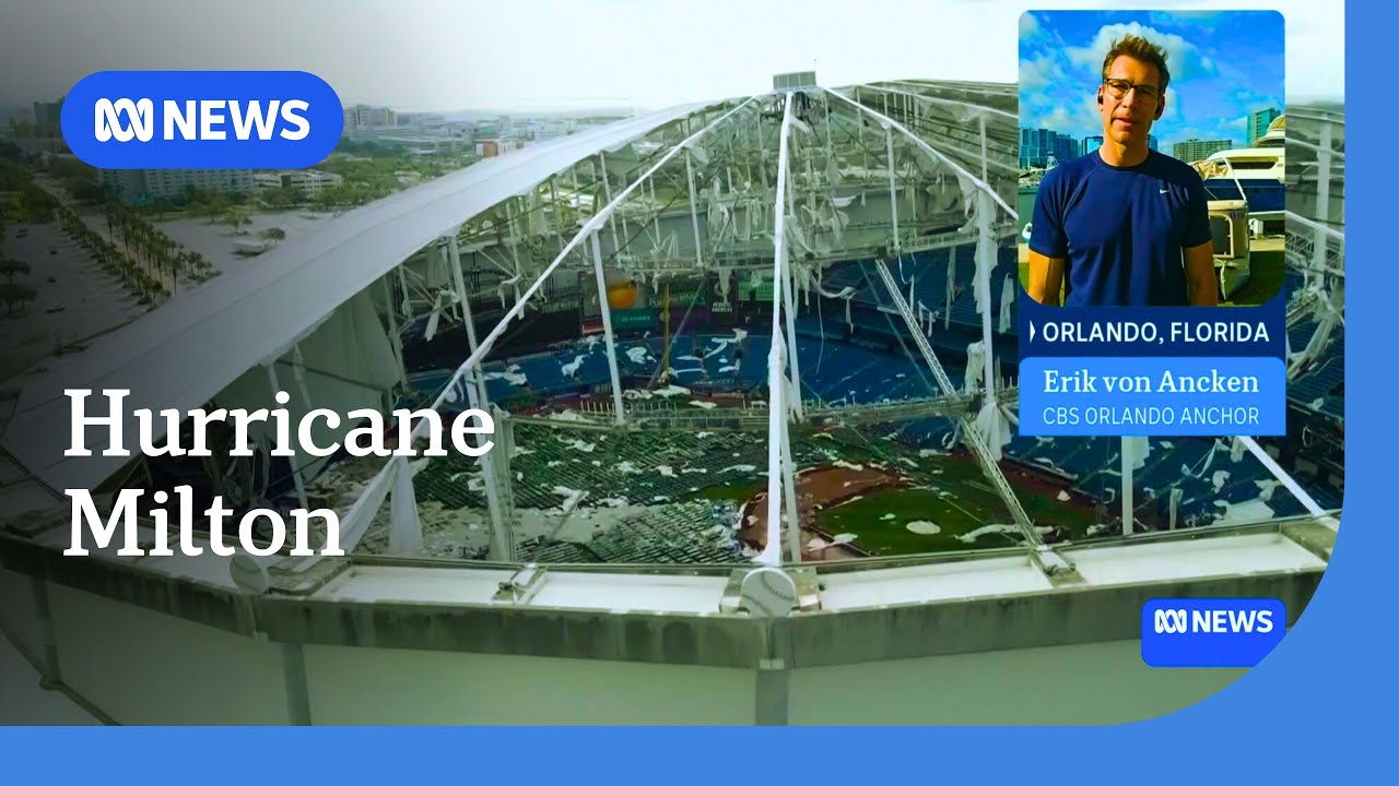 Hurricane Milton: Storm surge as high as 15 feet | ABC NEWS - YouTube