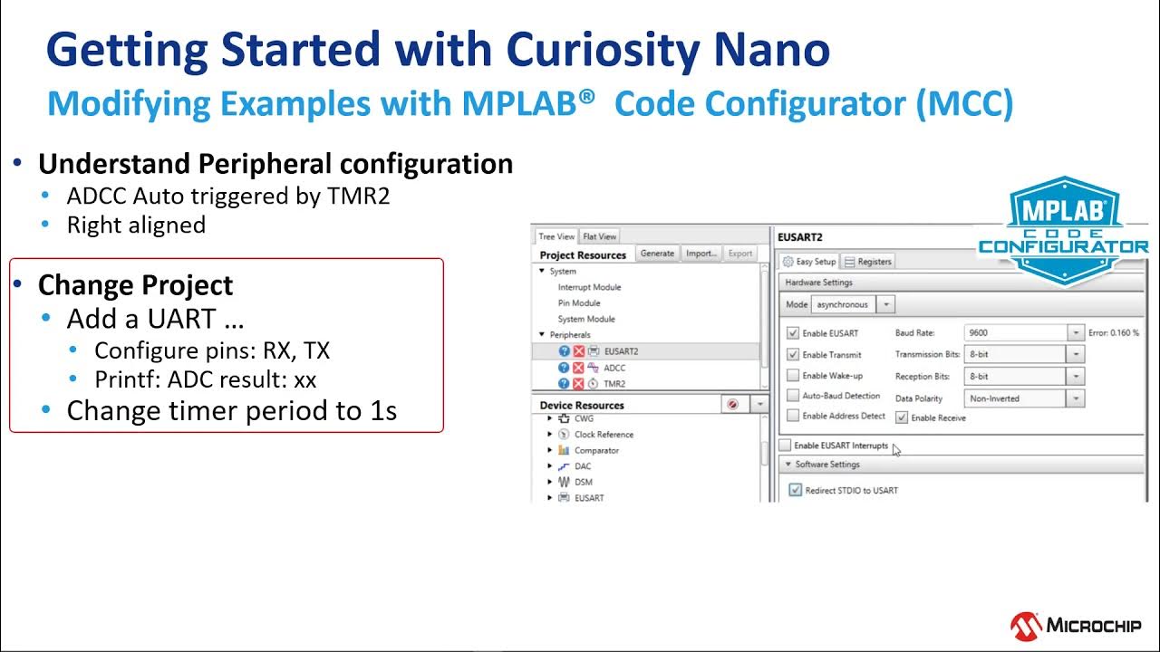 Getting Started with CNano (MPLAB Tools) | MPLAB® Code Configurator - YouTube