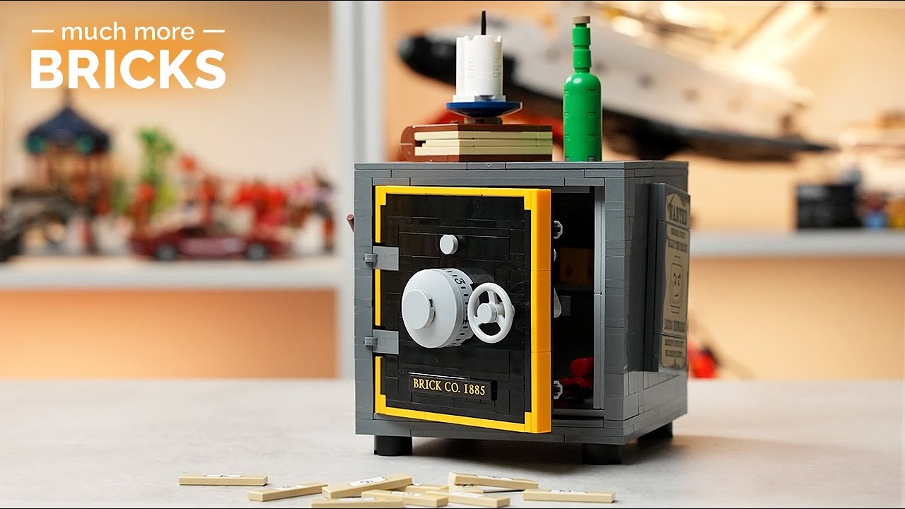 LEGO Bricklink Designer Program 910016 Sheriff's Safe - Speed Build ...