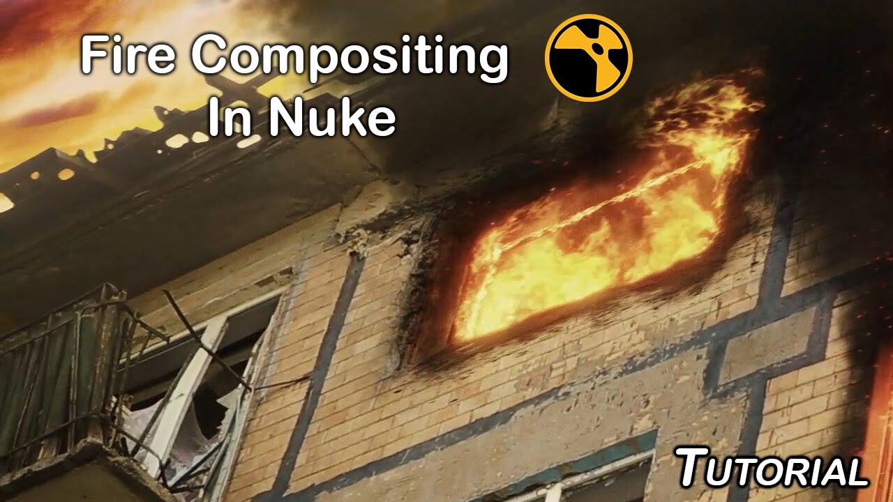 Fire Building Compositing In Nuke - YouTube