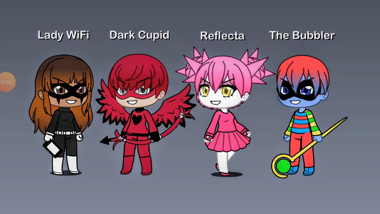 Akumatized Villans I made in Gacha Life - YouTube