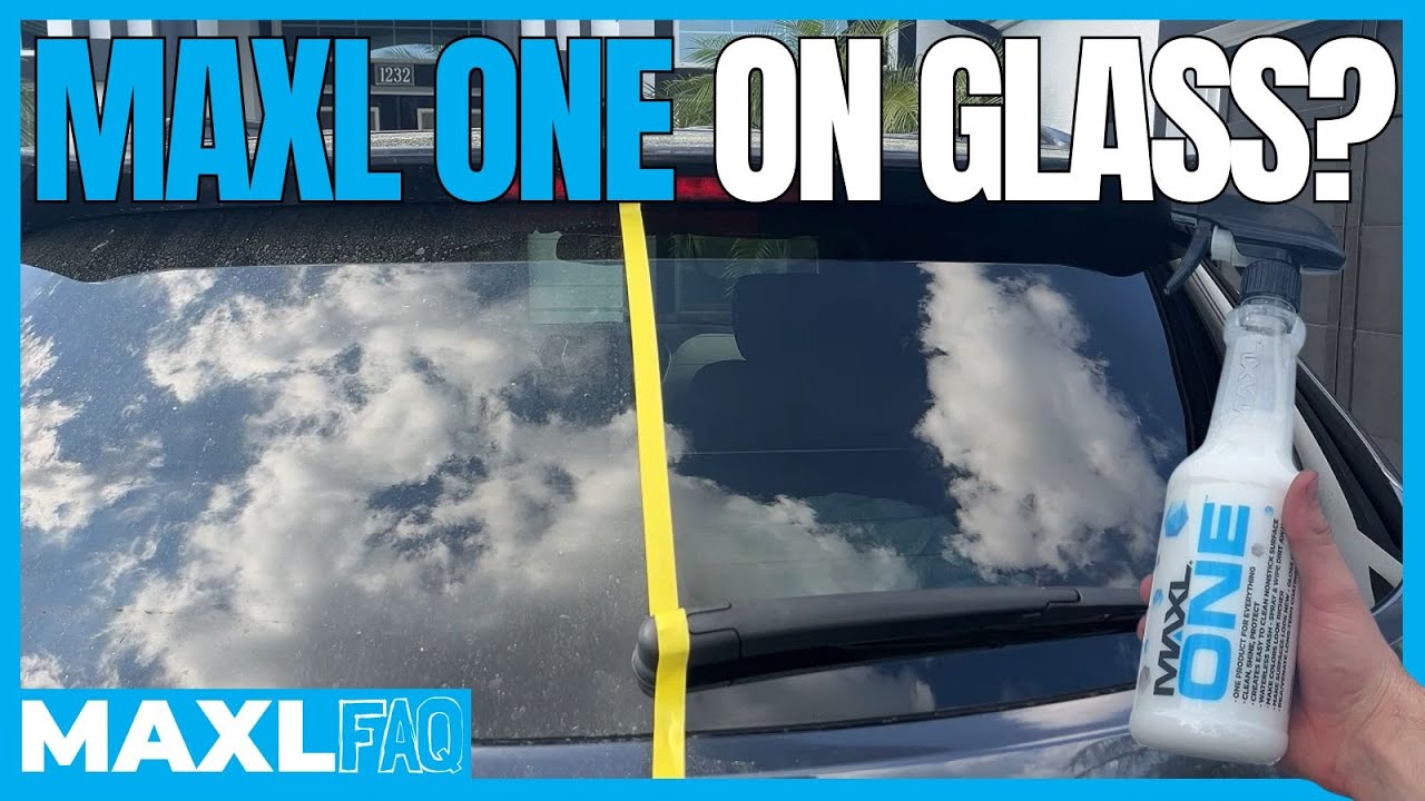 Can You Use MAXL ONE on Glass? | MAXL FAQ - YouTube