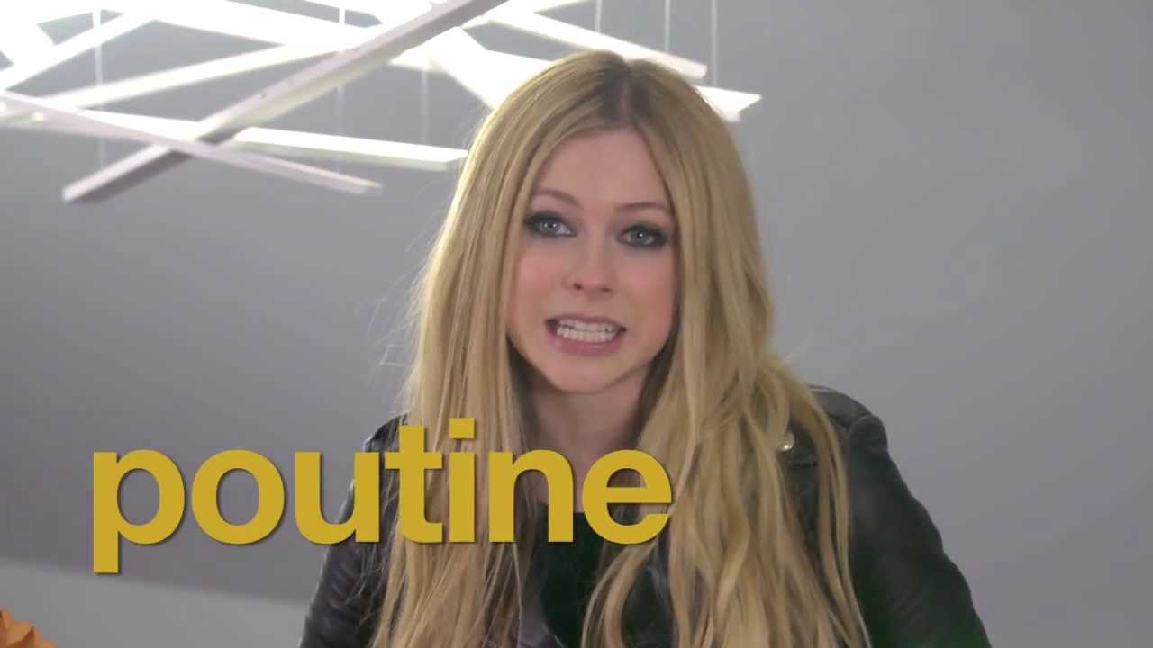 Avril Lavigne - Cooking Poutine With Avril - YouTube