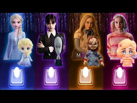 Elsa Let It Go I Wednesday Dance Jenna Ortega | Megan (M3gan) | Enid ...