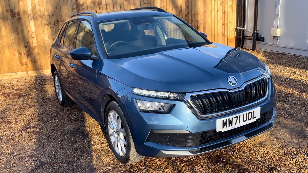 Skoda Kamiq Titan Blau