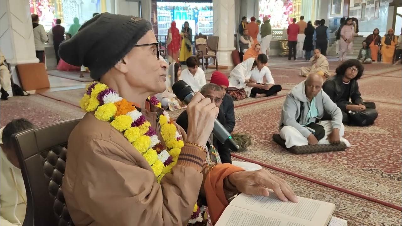 disappearance day Srila Narhari Sarkar Thakur Comment by HG Jitamitra Prabhuji 26.11.2024 - YouTube