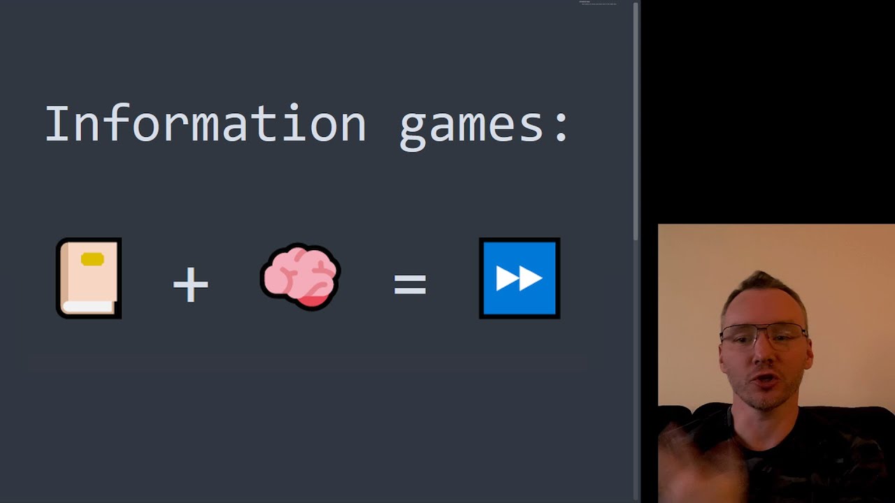 Redefining Information Games based on their cleverest trick - YouTube
