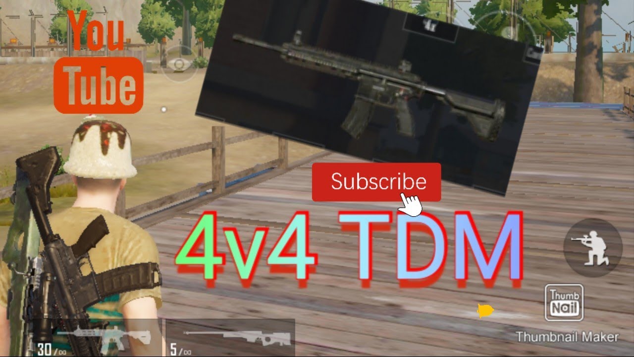 4v4 TDM gameplay pubg mobile - YouTube