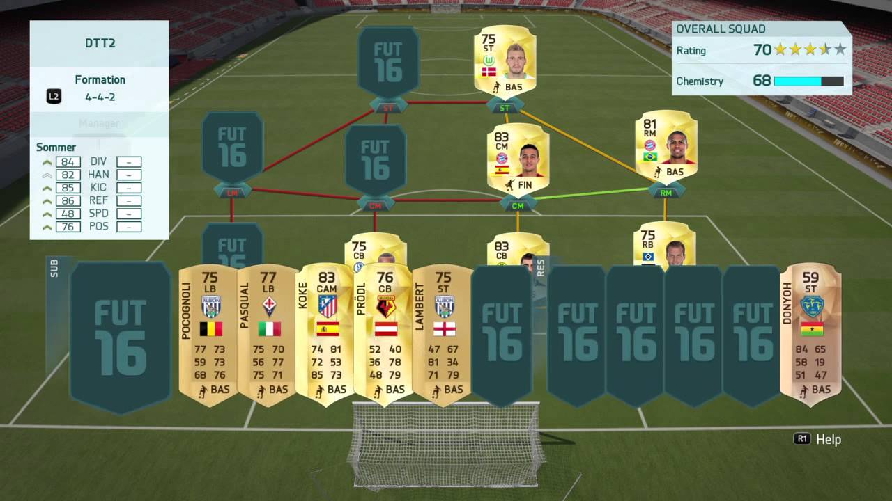 FIFA 16 FUT Seasons (In Menus) - YouTube