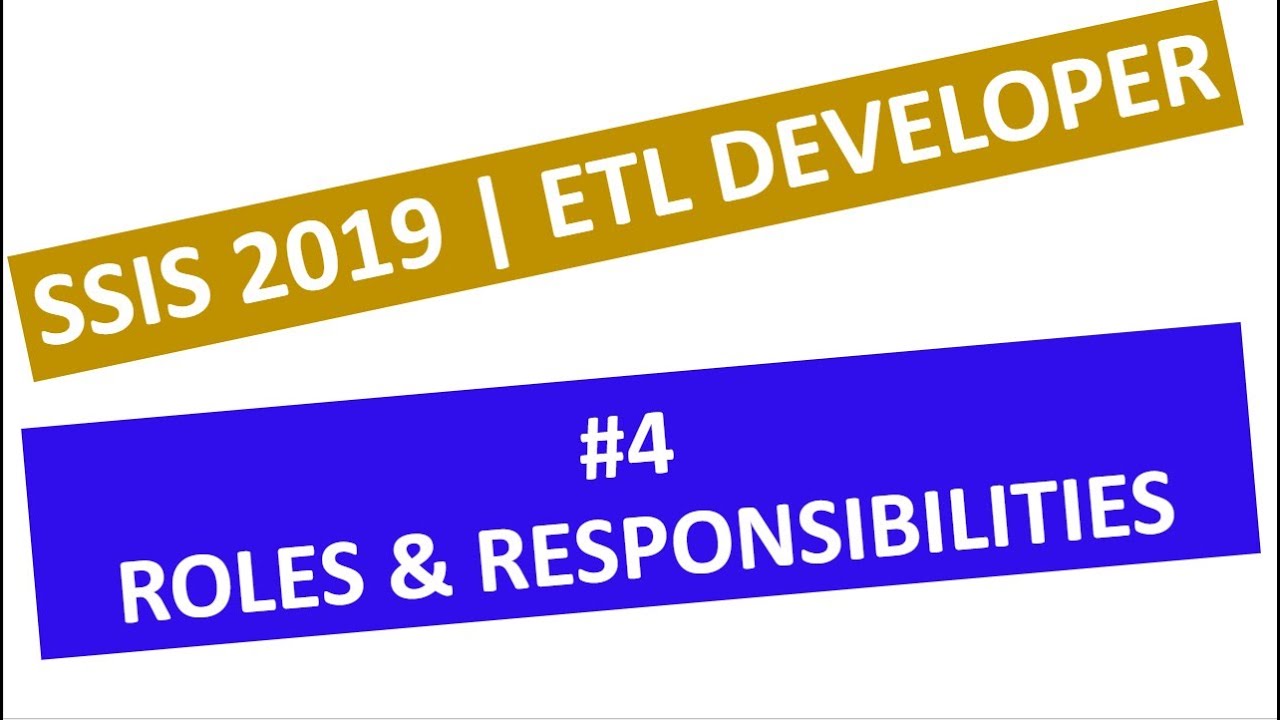 SSIS 2019 | ETL Developer | Realtime Use Case Scenarios 4 & 5 - YouTube