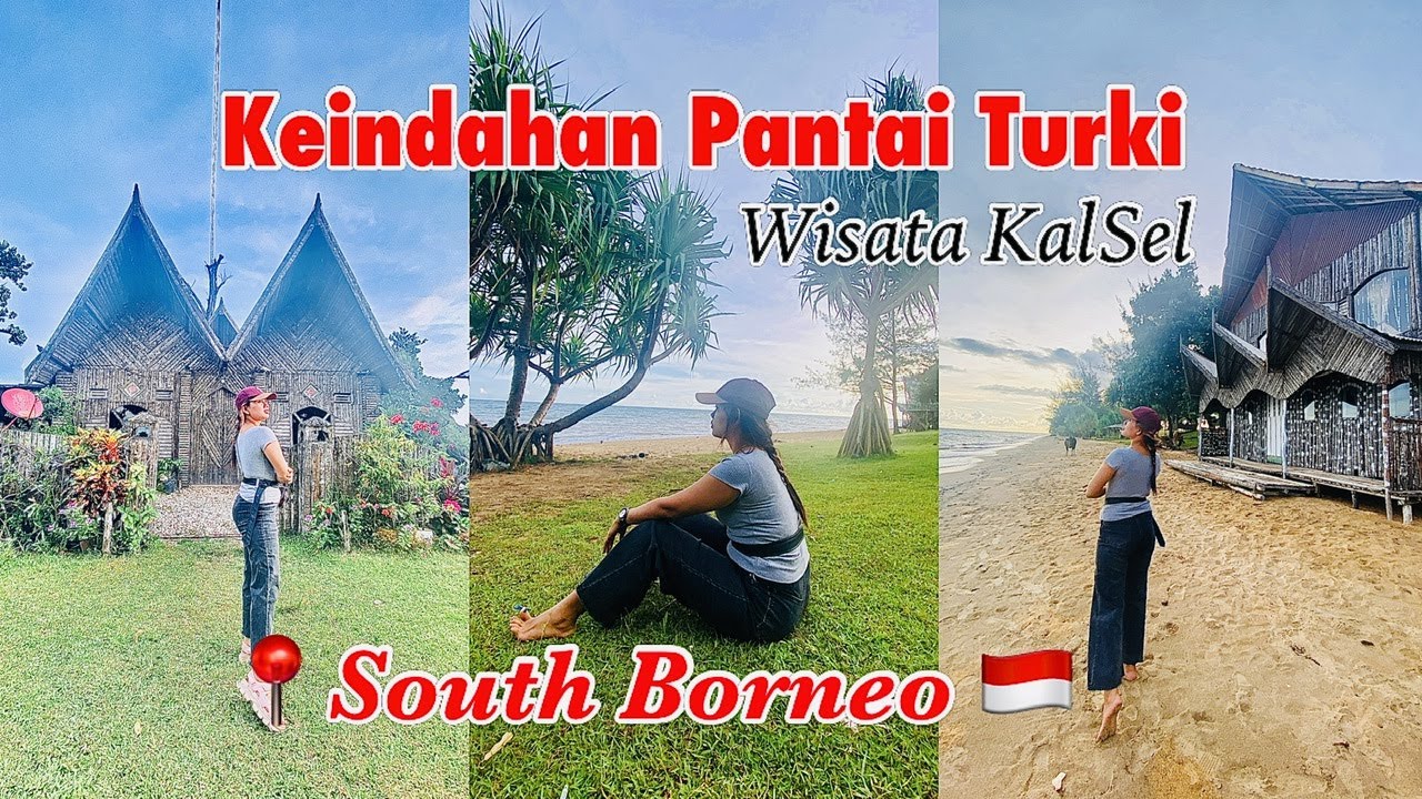 Pantai Turki Kalimantan Selatan | Borneo | Daily Vlog ~ Amie Jja - YouTube