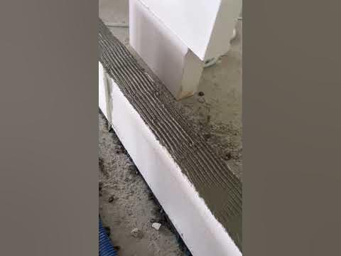 Какой шпатель выбрать для нанесения клея на газобетон? - YouTube