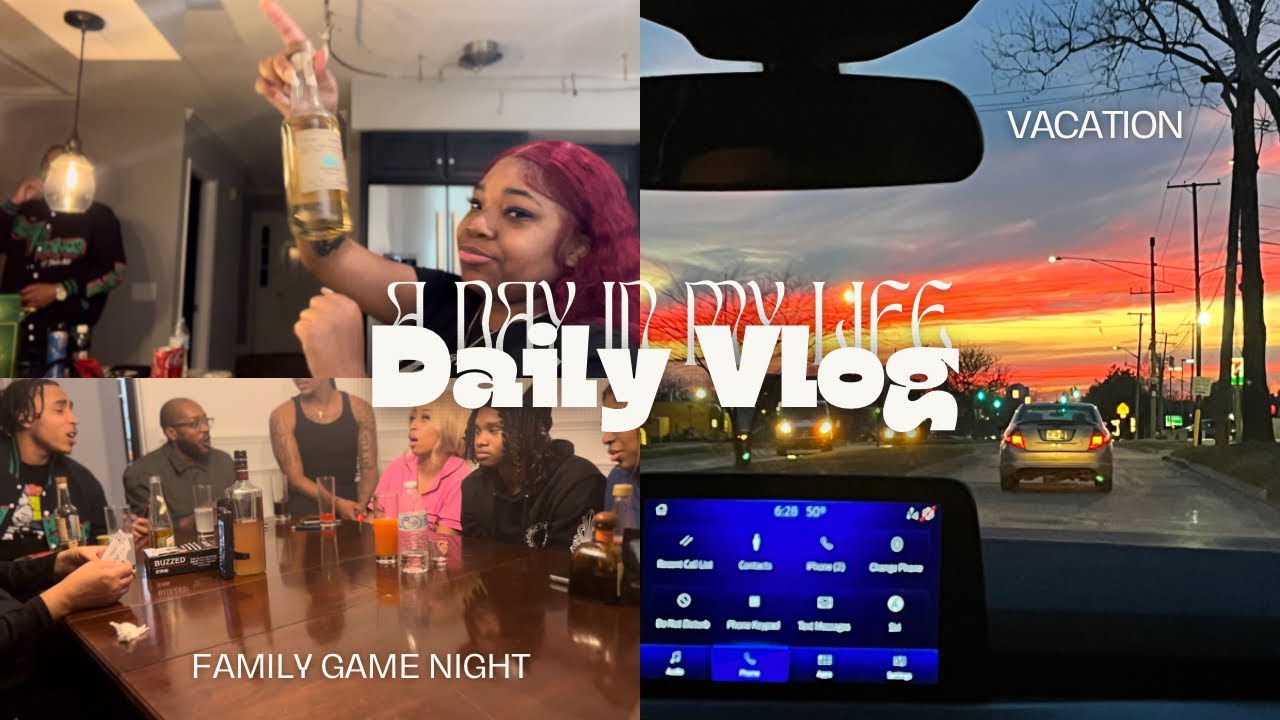 TRAVEL VLOG | Resha Roulette + FAMILY GAME NIGHT - YouTube
