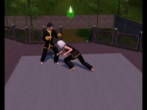 Sims 3 Martial Arts Tournament - YouTube