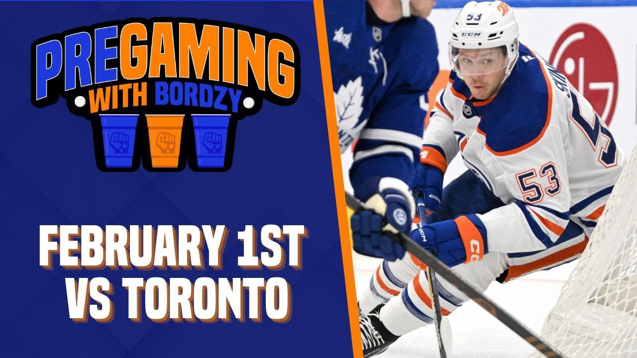 THE EDMONTON OILERS HOST THE TORONTO MAPLE LEAFS | OILERSNATION'S ...
