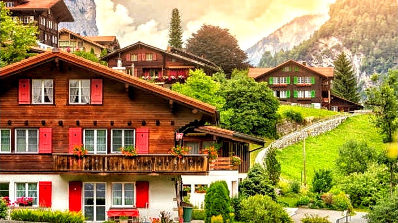 Wilderswil - Beautiful Village Near Interlaken Switzerland - YouTube