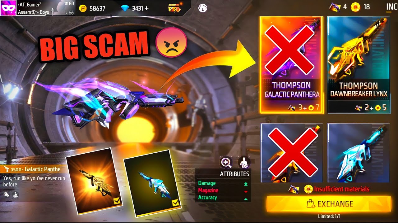 THOMPSON INCUBATOR BEST SKIN| FREE FIRE NEW EVENT| FF NEW EVENT TODAY ...